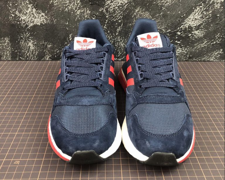 adidas ZX 500 RM Boost OG Navy Blue/Red-White For Sale – The Sole Line