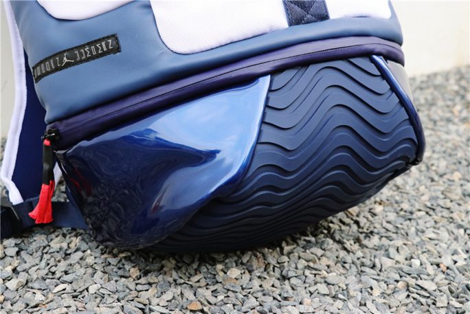 Air Jordan Retro 11 Backpack Blue White Red For Sale – The Sole Line