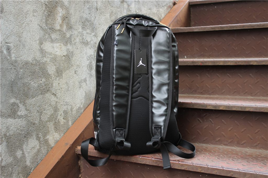 Air Jordan Retro 12 Backpack Black/Metallic Gold/White For Sale – The ...
