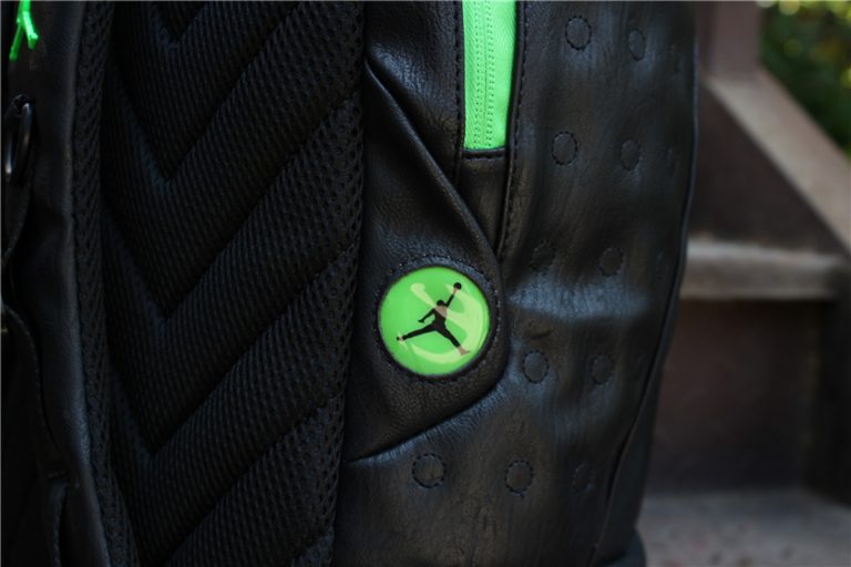 Air Jordan Retro 13 Backpack Black Green For Sale – The Sole Line