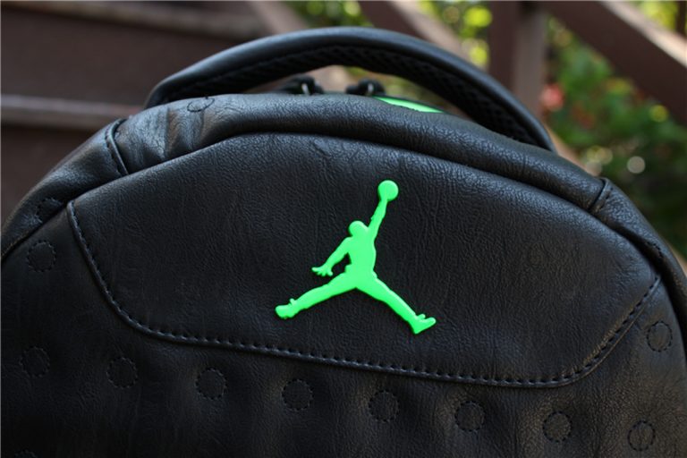 Air Jordan Retro 13 Backpack Black Green For Sale – The Sole Line
