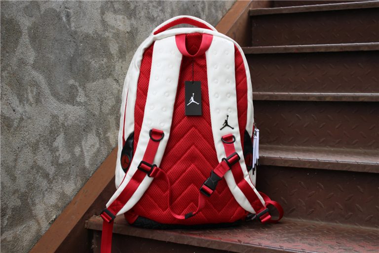 Air Jordan Retro 13 Backpack White/Gym Red For Sale – The Sole Line