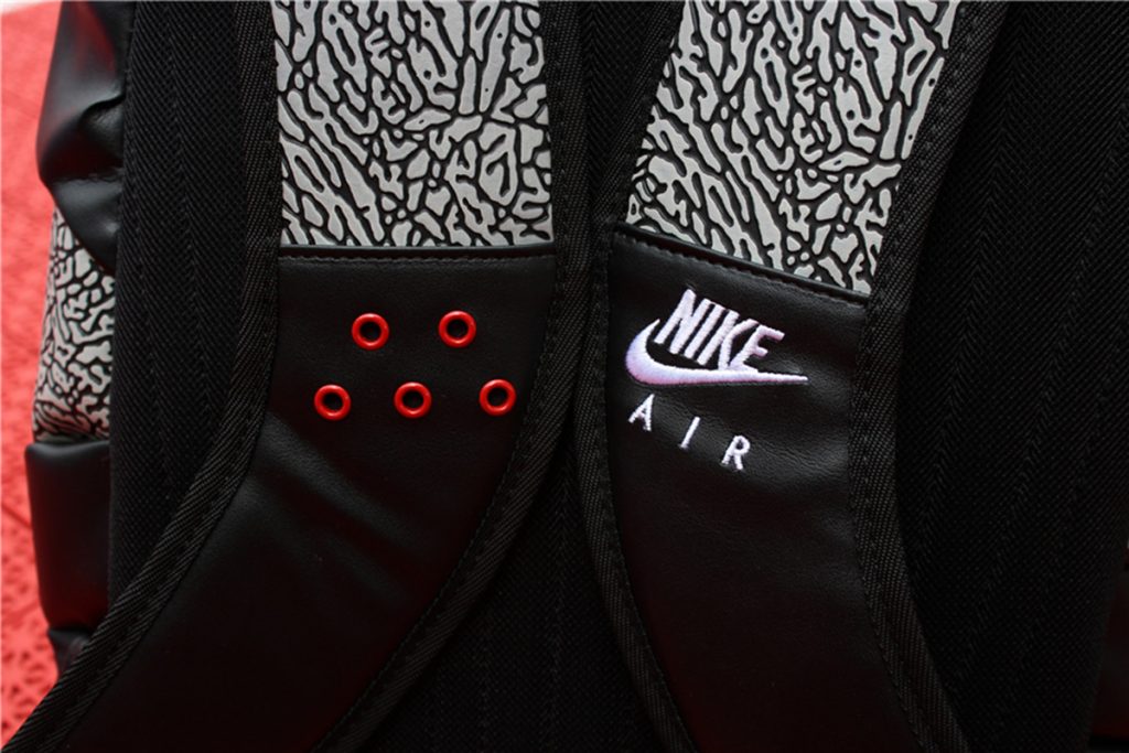 Air Jordan Retro 3 Backpack Black/Gym Red/Cement For Sale – The Sole Line