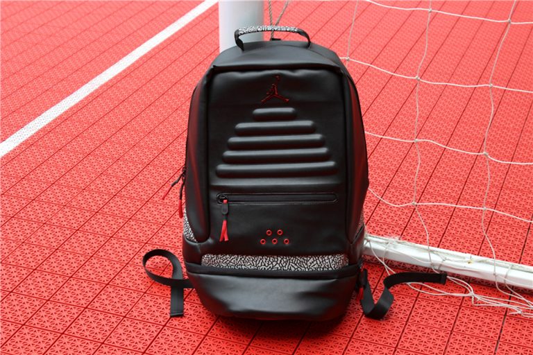 Air Jordan Retro 3 Backpack Black/Gym Red/Cement For Sale – The Sole Line
