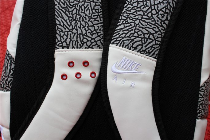 Air Jordan Retro 3 Backpack White/Gym Red/Cement For Sale – The Sole Line