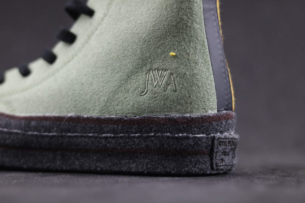 Converse x Jw Anderson Felt Green Orange For Sale – The Sole Line
