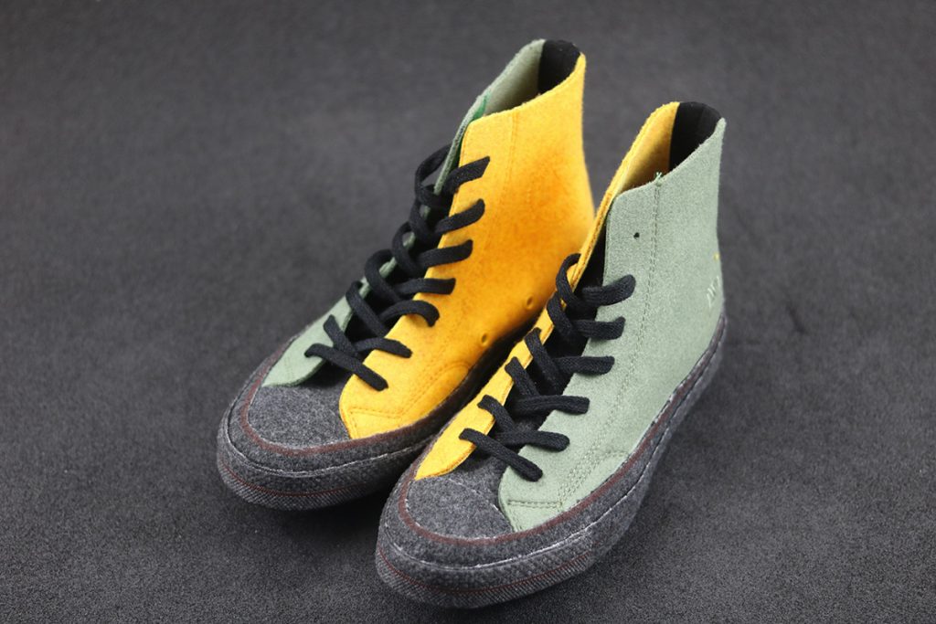 Converse x Jw Anderson Felt Green Orange For Sale – The Sole Line