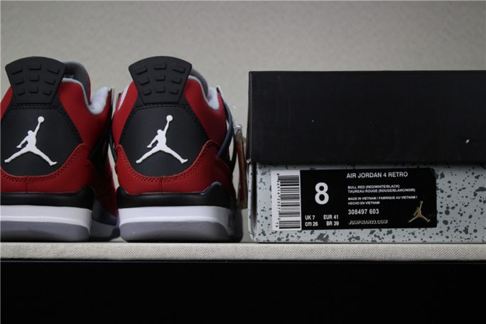 Air Jordan 4 (IV) Retro Toro Red For Sale – The Sole Line