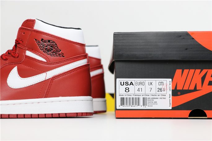 Air Jordan 1 Mid ‘Chicago’ Gym Red/White – The Sole Line