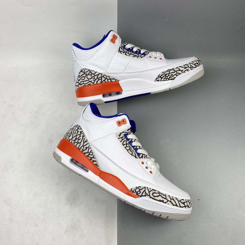 Air Jordan 3 “Knicks Rivals” White/Old Royal-University Orange For Sale ...