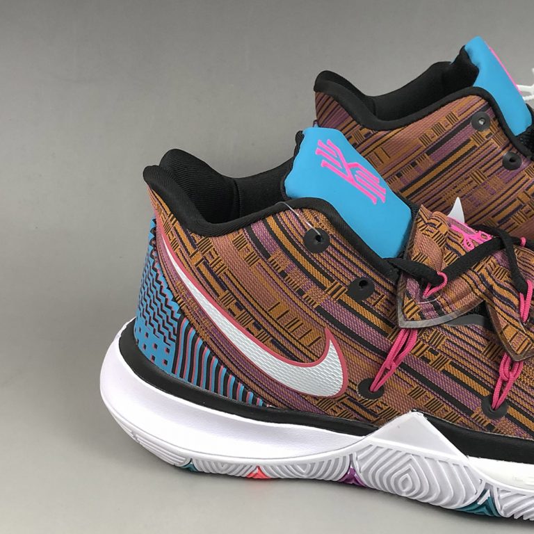 Nike Kyrie 5 Brown/Blue-Multi-Color On Sale – The Sole Line