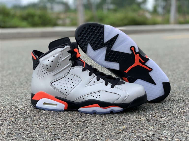 Air Jordan 6 “3M Reflective Infrared” Reflective Silver/Black-Infrared ...