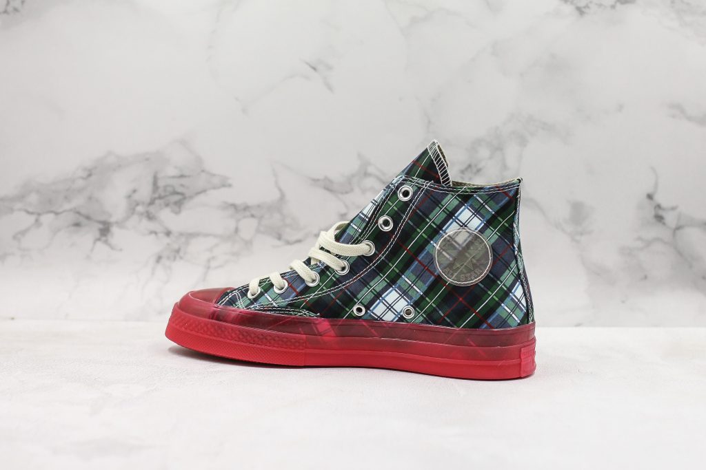 Converse Chuck 70 Translucent Midsole High Top Enamel Red/Papyrus – The ...