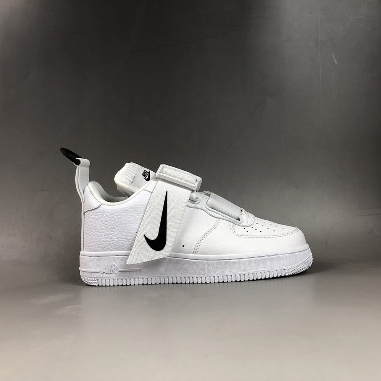 Nike Air Force 1 Utility White/White-Black – The Sole Line