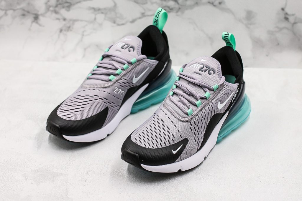 Nike Air Max 270 Fresh Mint Grey Black White For Sale The Sole Line Nike Air Max 270 Fresh Mint Grey Black White For Sale The Sole Line