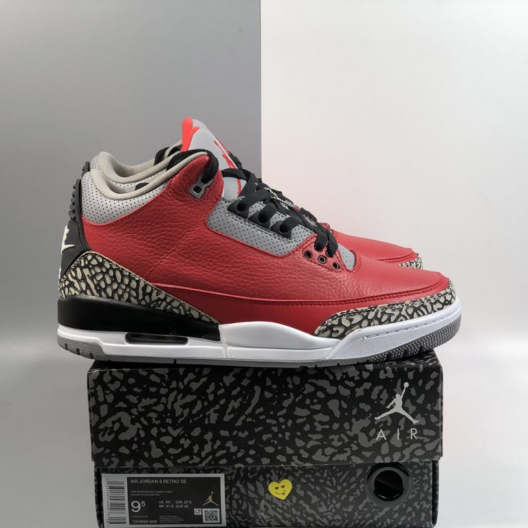 Air Jordan 3 “Chicago All-Star” Varsity Red/Cement Grey-Black For Sale ...
