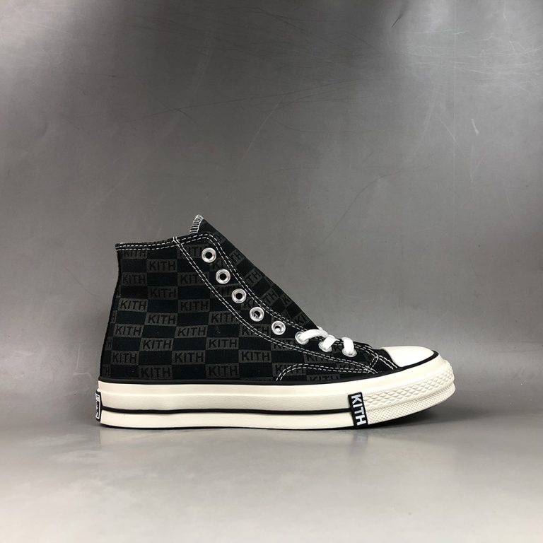 Kith x Converse Chuck 70 High “Black Monogram” – The Sole Line