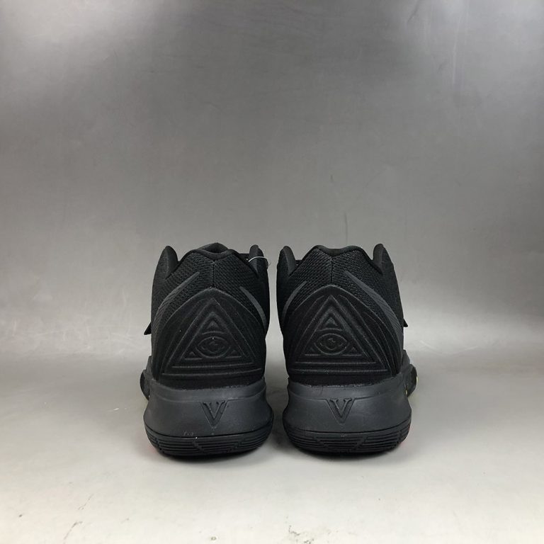 Nike Kyrie 5 Triple Black Rainbow Sole For Sale – The Sole Line