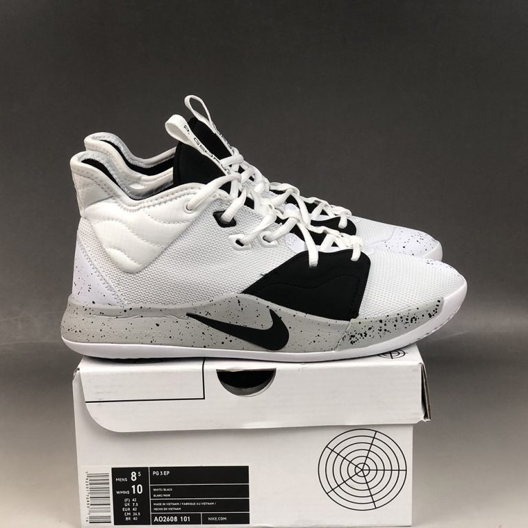 Nike PG 3 “Moon” White Black For Sale – The Sole Line