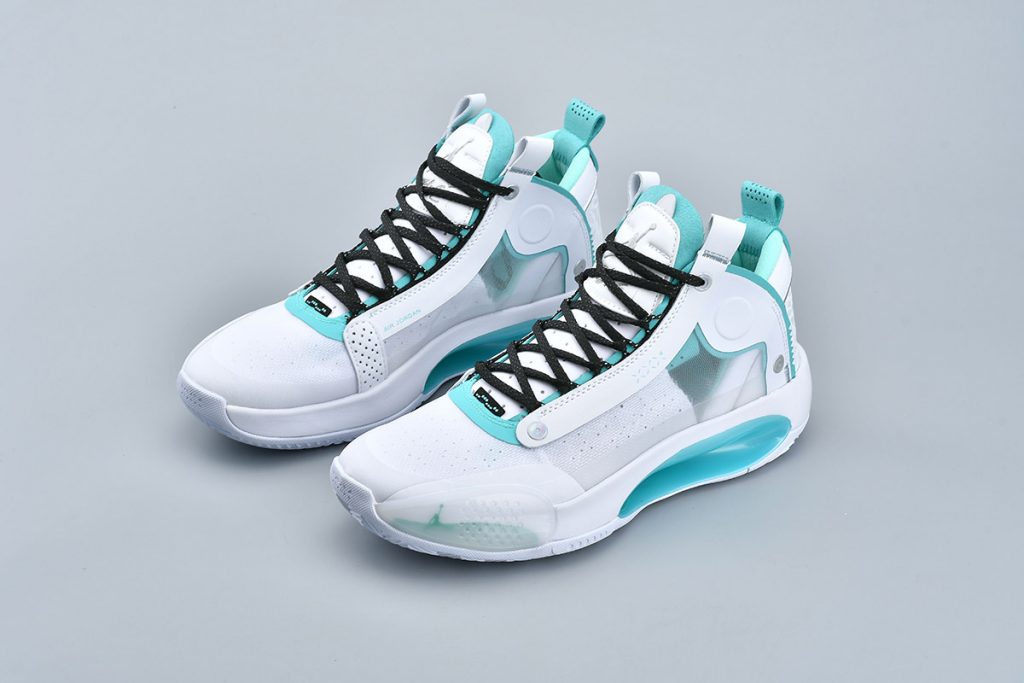 Air Jordan 34 “Snow Leopard” White/Aurora-Metallic Silver For Sale ...