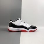 Air Jordan 11 Low “White Bred” White/University Red-Black-True Red ...