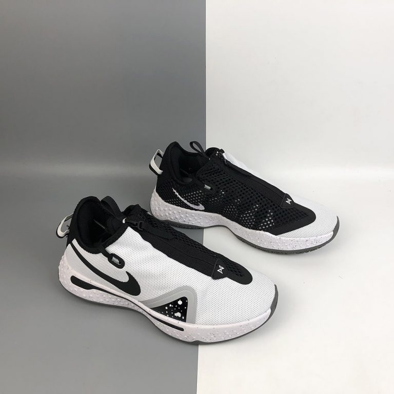 Nike PG 4 “Oreo” White/Black-Pure Platinum For Sale – The Sole Line