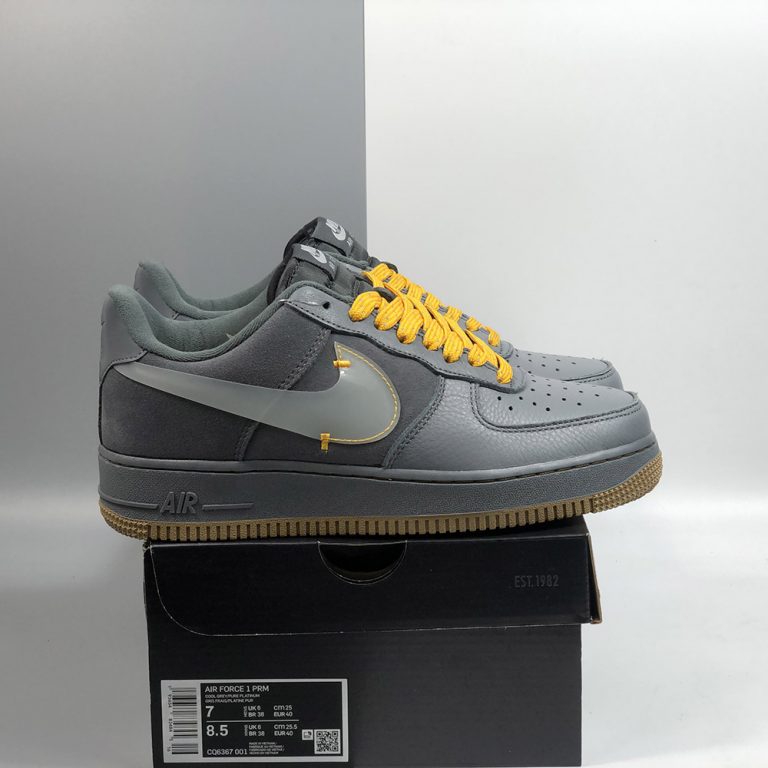 Nike Air Force 1 Low Cool Grey/Pure Platinum-Dark Grey For Sale – The ...