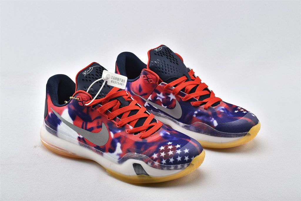Nike Kobe 10 “USA” University Red/Reflect Silver-Photo Blue For Sale ...
