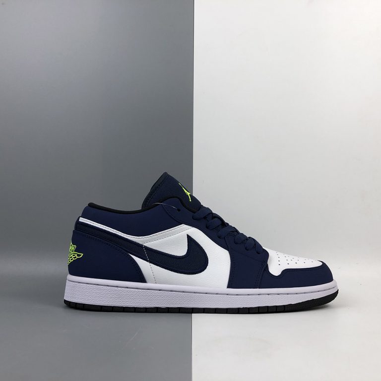 Air Jordan 1 Low Insignia Blue/Ghost Green-Wolf Grey-Black For Sale ...