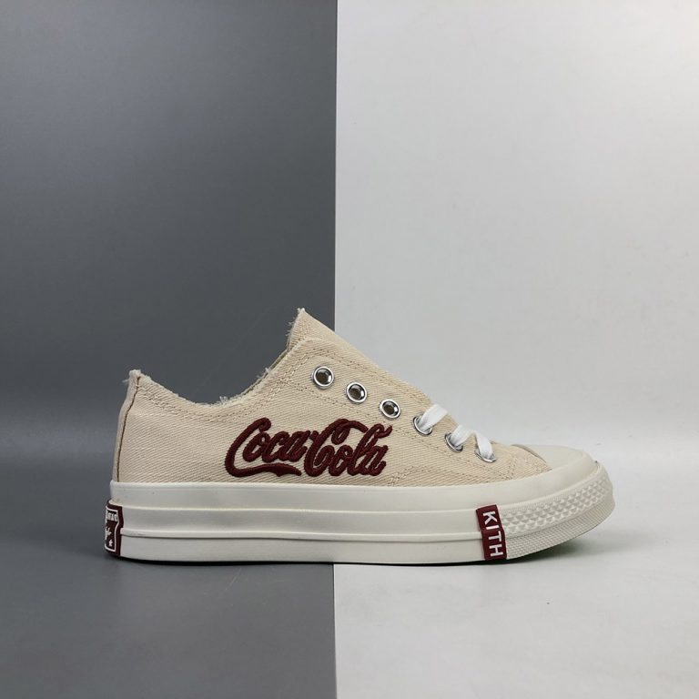 KITH x Coca-Cola x Converse Chuck 70 Parchment For Sale – The Sole Line