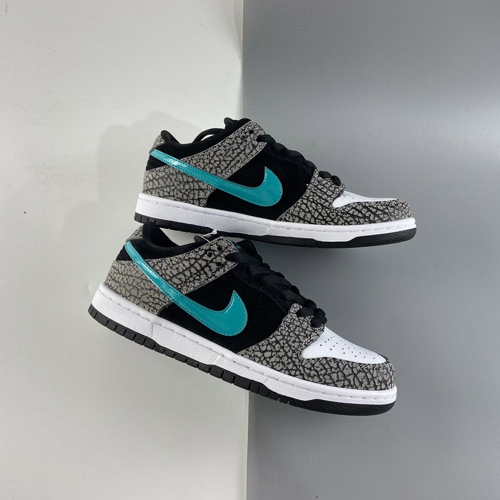 Nike SB Dunk Low “Elephant” Medium Grey/Black-White-Clear Jade For Sale ...