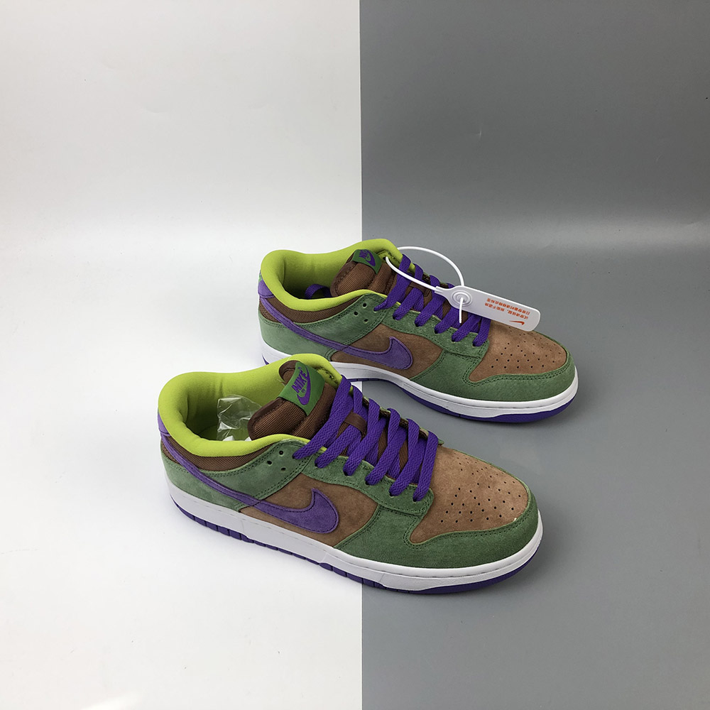 Nike SB Dunk Low SP Veneer/Autumn Green-Deep Purple For Sale – The Sole ...