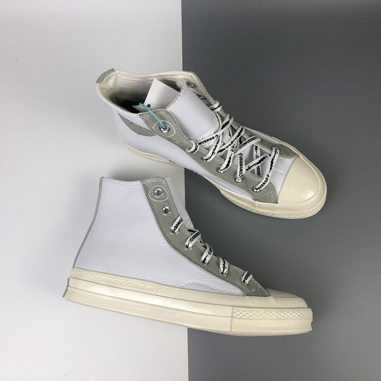 Offspring Community x Converse Chuck 70 High Part 2 White Grey For Sale ...