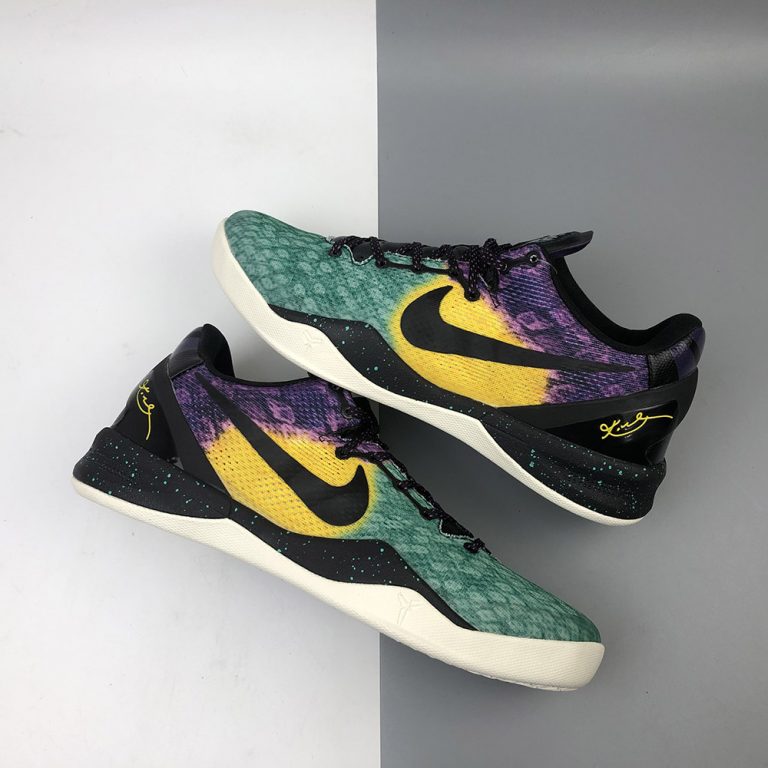 Nike Kobe 8 System “Easter” Fiberglass/Court Purple-Black-Laser Purple ...
