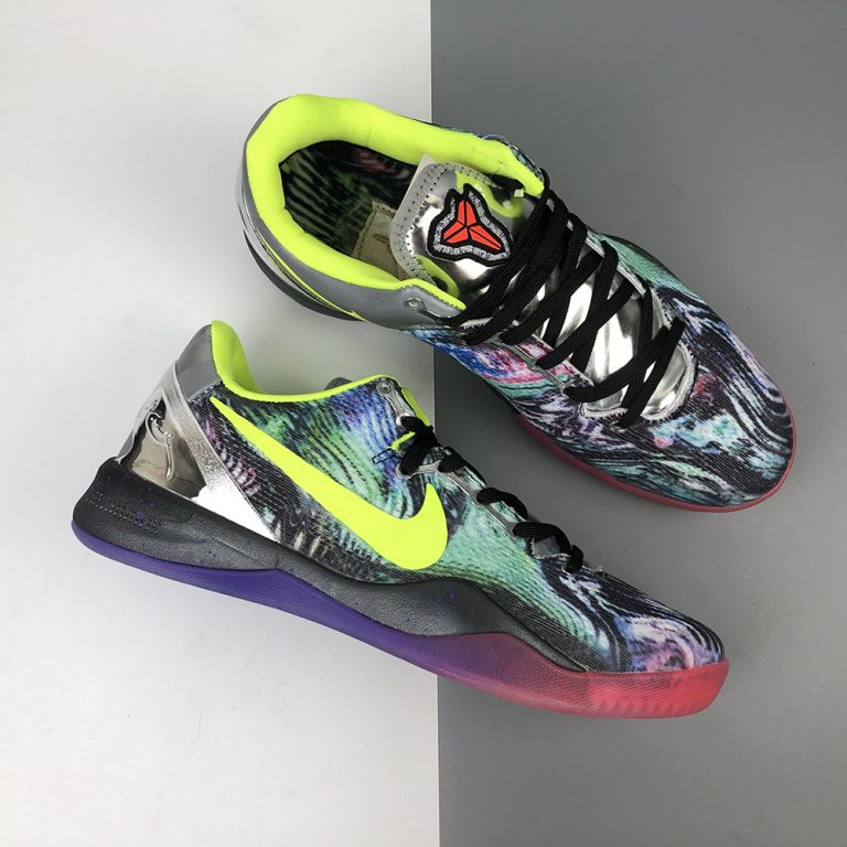 Nike Kobe 8 System Prelude Multi-Color/Volt-Chrome – The Sole Line