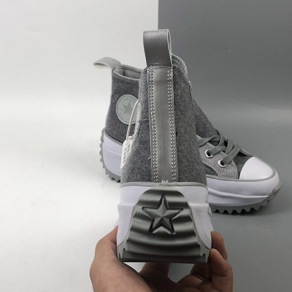 Converse Run Star Hike Black Ice High Top Ash Stone For Sale – The Sole ...