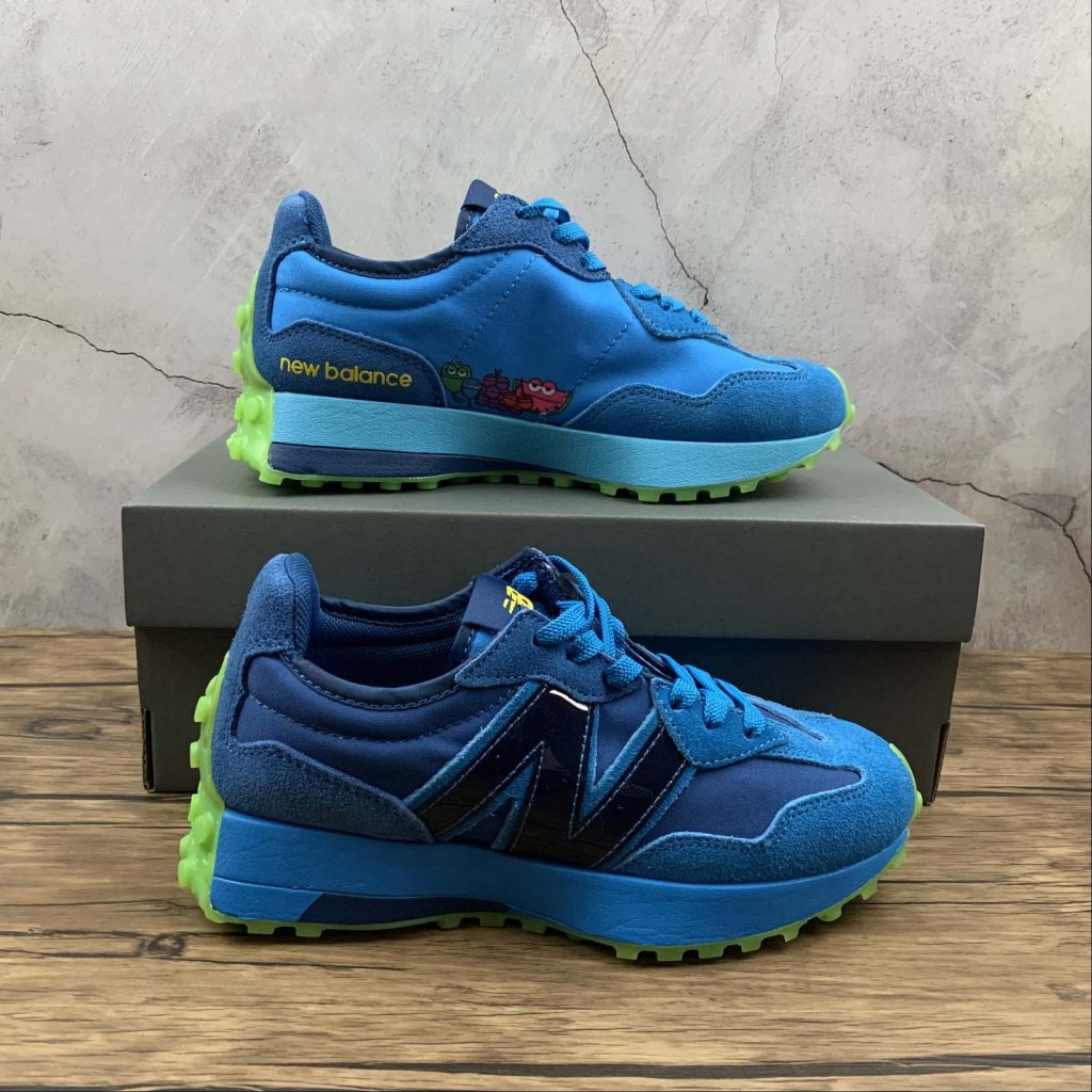 Jolly Ranchers x New Balance 327 Blue/Yellow/Yellow For Sale – The Sole ...