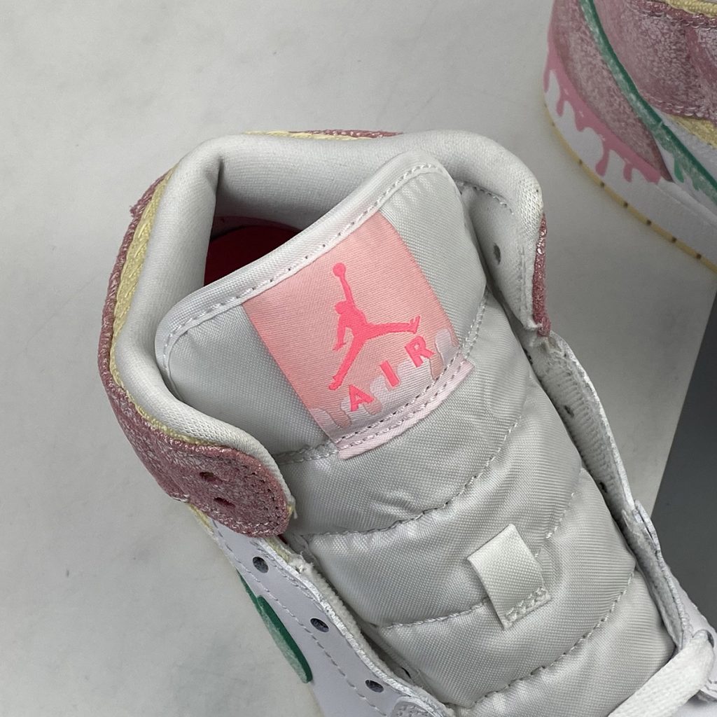 Air Jordan 1 Mid GS “Paint Drip” DD1666-100 For Sale – The Sole Line