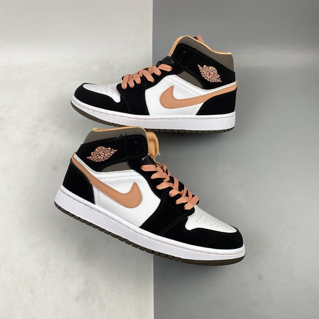 Air Jordan 1 Mid SE “Peach Mocha” For Sale – The Sole Line