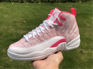 Air Jordan 12 GS ‘Ice Cream’ White/Arctic Punch-Hyper Pink For Sale ...