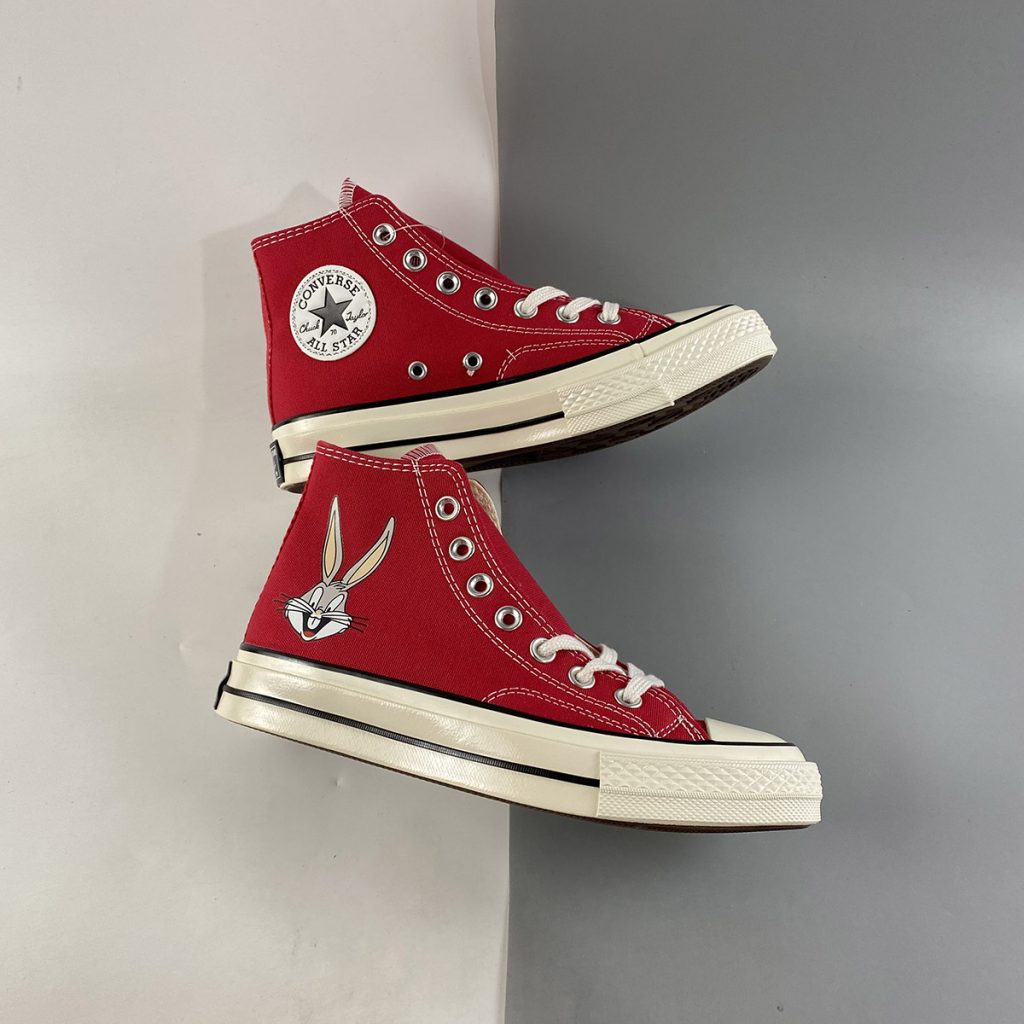 Bugs Bunny x Converse Chuck Taylor 70 Pro Leather Red For Sale – The ...