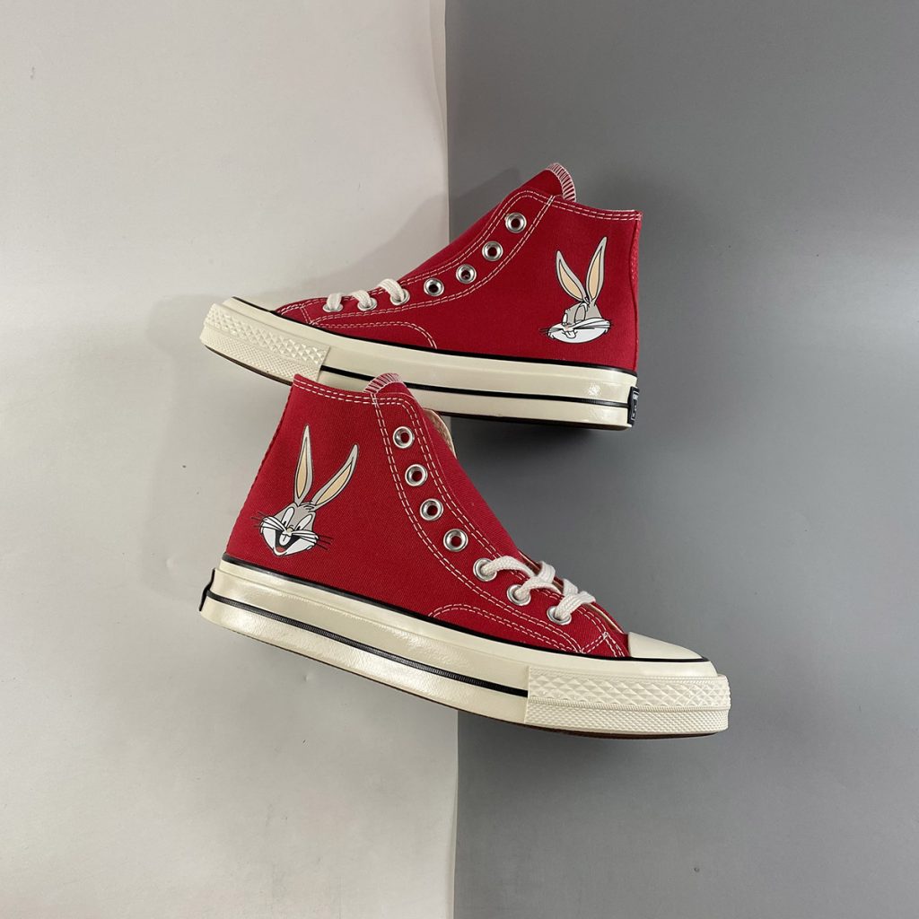 Bugs Bunny x Converse Chuck Taylor 70 Pro Leather Red For Sale – The ...
