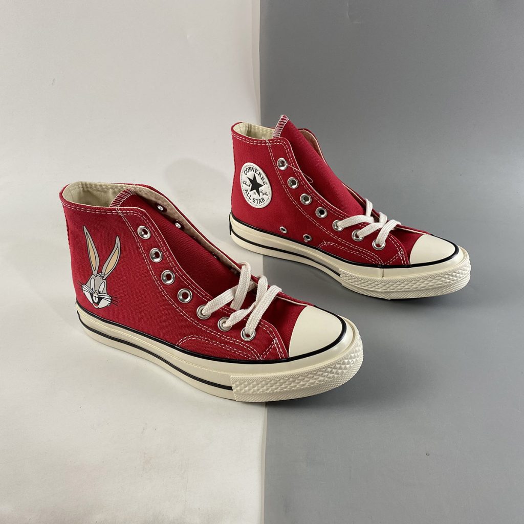 Bugs Bunny x Converse Chuck Taylor 70 Pro Leather Red For Sale – The ...