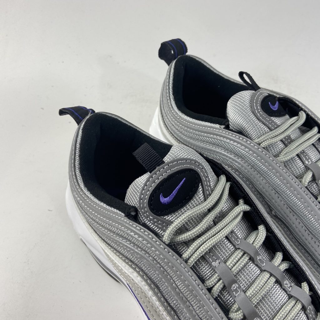 Nike Air Max 97 “Purple Bullet” Metallic Silver/Black/White/Persian ...