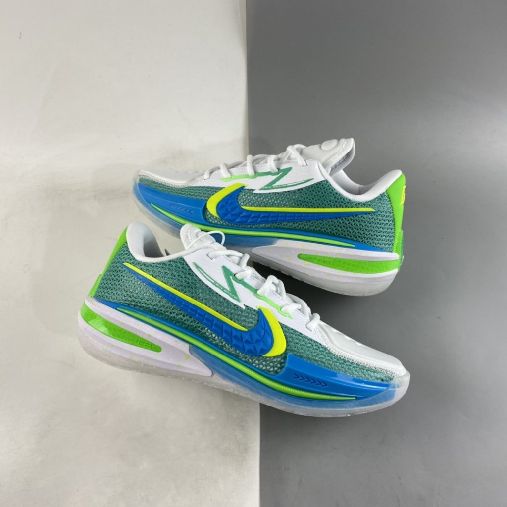 Nike Zoom GT Cut Green Blue White For Sale – The Sole Line