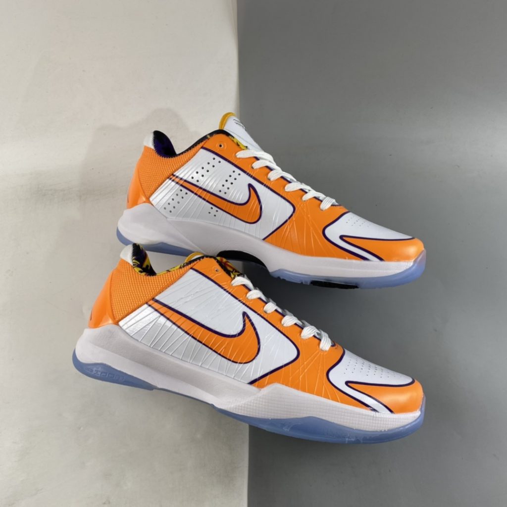 Devin Booker’s x Nike Kobe 5 Protro White Orange For Sale – The Sole Line