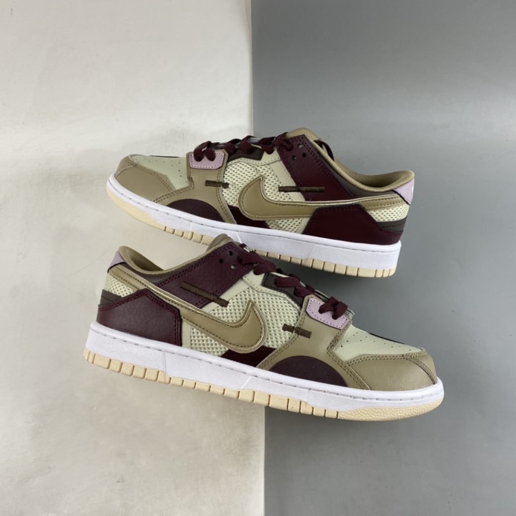 Nike Dunk Low Scrap Tan Brown For Sale – The Sole Line
