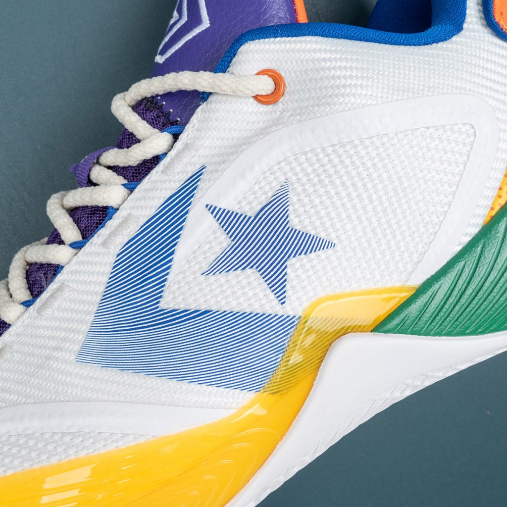 Converse All Star BB Shift Ox White Multi For Sale – The Sole Line