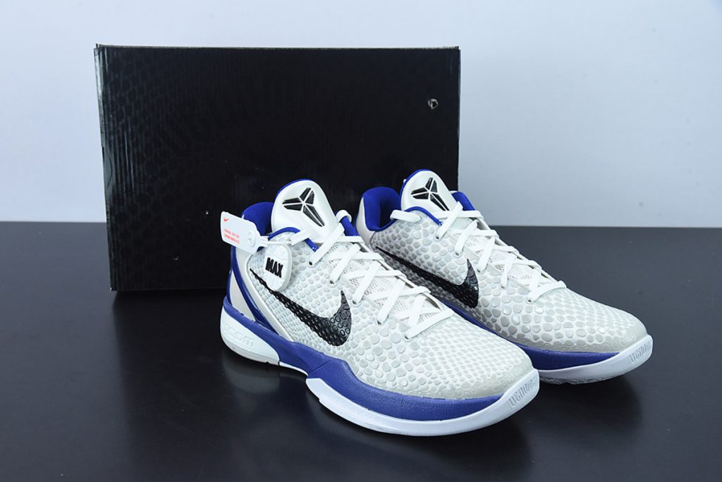 Nike Kobe 6 White/Black/Neutral Grey/Concord For Sale – The Sole Line