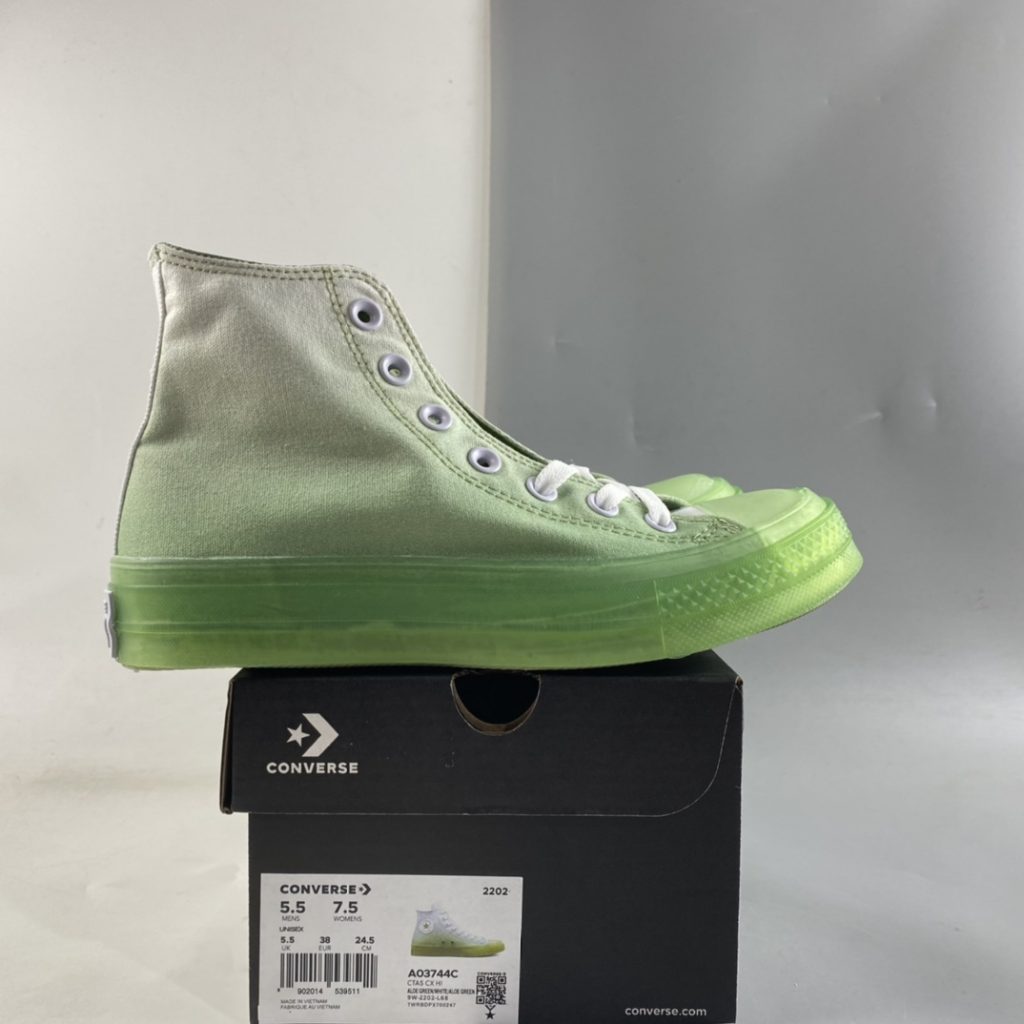 Converse Chuck Taylor All Star CX Gradient Aloe Green/White For Sale ...